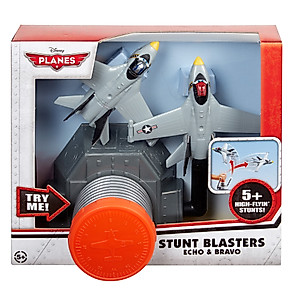 Mattel Disney Planes Stunt Blasters Jolly Wrenches Dusty & Skipper (2-Pack)