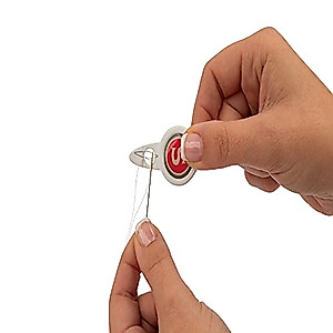 SINGER Sewing Needle Threaders with Built-in Thread Cutter, Set of 2