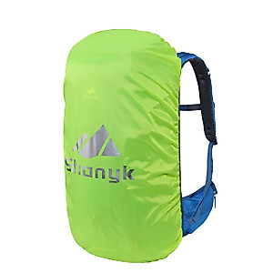Shanyk 55L Hiking Backpack Backpack with Rain Cover for Camping Backpacking Travel and Adventure