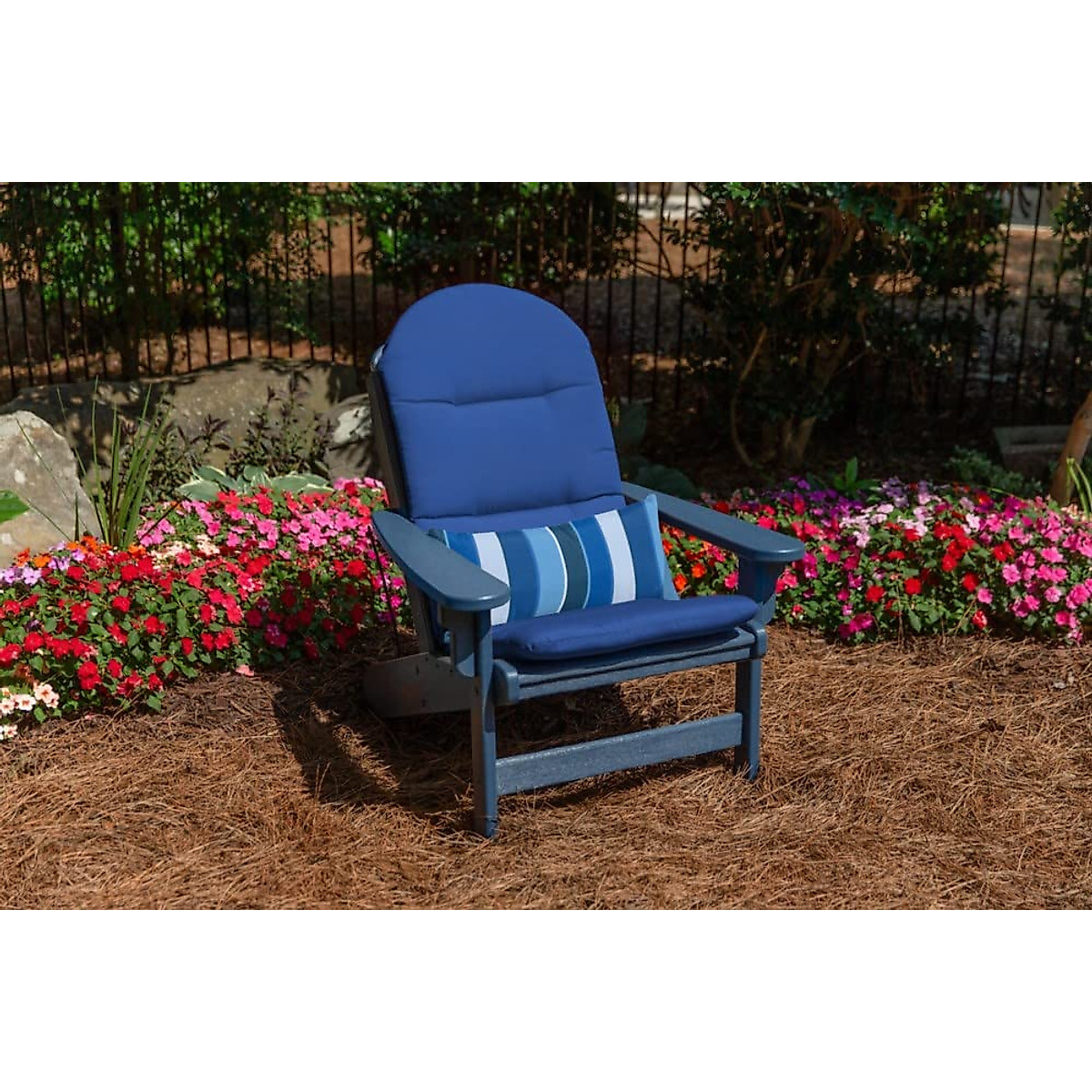 Naturesroom Sunbrella Patio Cushions - 20.5" W x 49" L x 2" T, Outdoor Adirondack Chair Cushion with Comfort, Style & Durability Designed for Outdoor Living - Made in The USA
