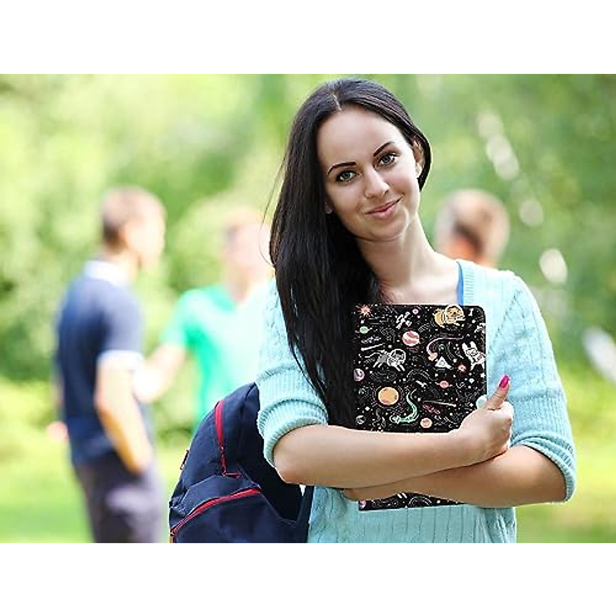 Case for Samsung Galaxy Tab A8 10.5 Fit 2022 Samsung A8 Android Tablet Cover 10.5 Inch Samsung Galaxy Tab A8 Case Space Globe Cat Slim Protective Smart Hard Shell Cover for SM-X200 X205 X207