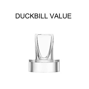Loveishere Duckbill Valves and Silicone Diaphragm, Compatible with Momcozy/TSRETE/PADRAM/LoveOfLive/OMFMF Breast Pumps Replace momcozy S9|S10|S12 Pump Parts/Accessories,4pcs Set