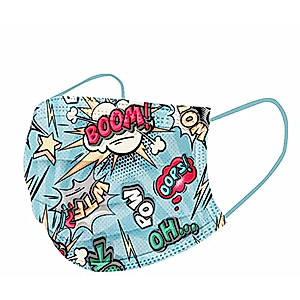 Kids Disposable Face Mask, Face Masks For Children, 30 Pcs, Youth Mask,3 Ply Design Girls Masks, Kawaii Cute Unisex Mascarillas Para Niños For Christmas holiday