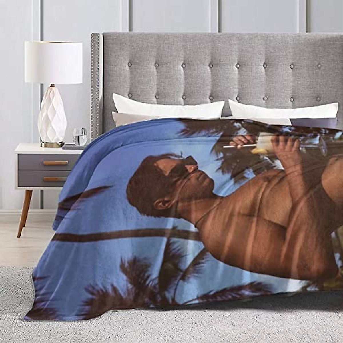 Drew Starkey Ultra-Soft Micro Fleece Throw Blanket Warm Comfortable Versatile Blanket for Sofa and Travel