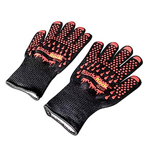 Black Rock Grill Steak On The Stone Set, Hot Rock Grill Table Top Lava Cooking Stone (One Gift Set)