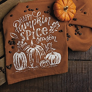 Primitives by Kathy Happy Pumpkin Spice Season Home Décor Kitchen Towel