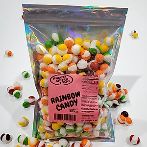 8oz Freeze Dried RAINBOW CANDY (not affiliated with SKITTLES)