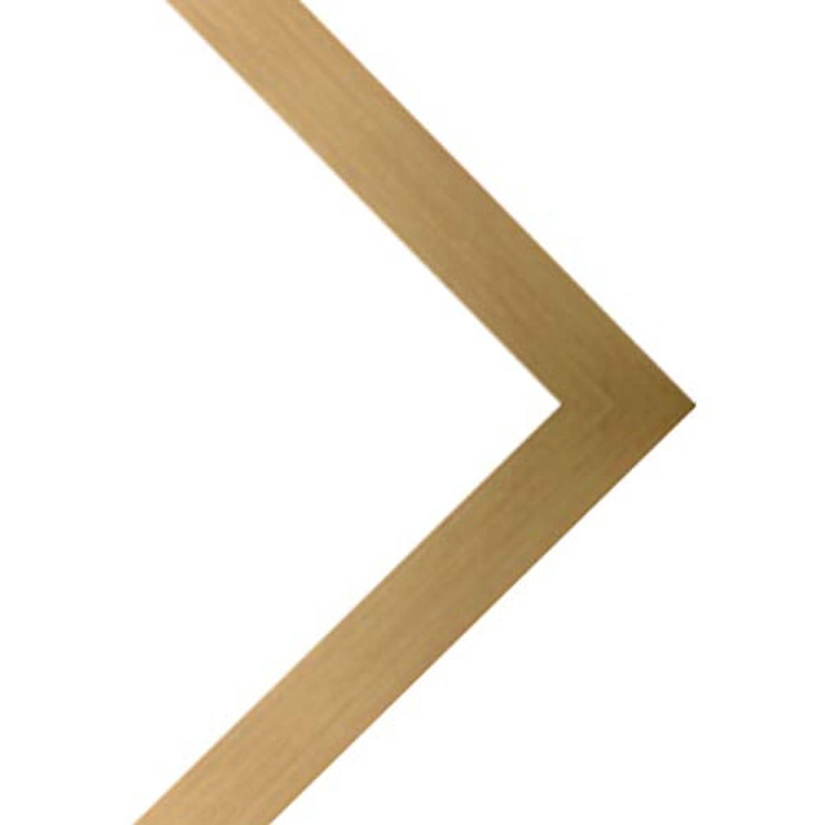 8.5x5.5 Frame Gold Bronze Picture Frame - Modern Photo Frame Includes UV Acrylic Shatter Guard Front, Acid Free Foam Backing Board, Hanging Hardware Wood Wall Frames for Family Photos - no Mat