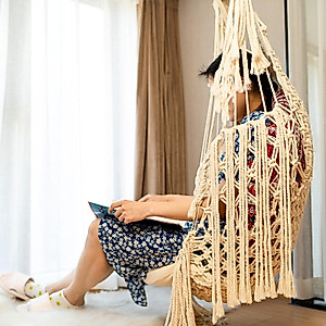 SHAREMILY Square Floor Cushion Cotton Linen Floor Pillow Solid Tufted Meditation Yoga Tatami Seating Cushion for Living Room Balcony Bay Window Bedroom Garden Party, 23x23 Inch, Blue Futon