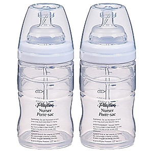 Playtex Cs05328/05587 4 Ounce Premium Nurser Drop Ins Bottle Assorted Colors - Pack of 2
