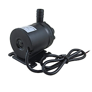 ZAOJIAO Brushless Centrifugal Submersible Water Pump 800L/H 210GPH 5M/16ft for Fountain Pool Solar Circulation System Water Circulation System (DC 12V)