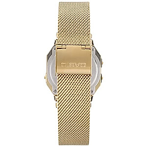 Casio Men's A700WMG-9AVT Digital Vintage Collection Watch Gold