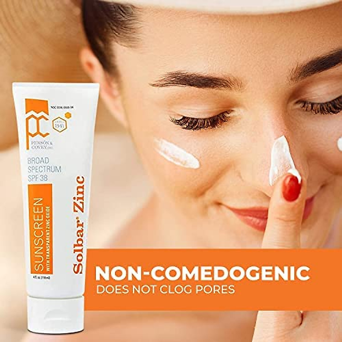 Solbar Zinc Sun Protection Cream SPF 38 4 oz (Pack of 2)