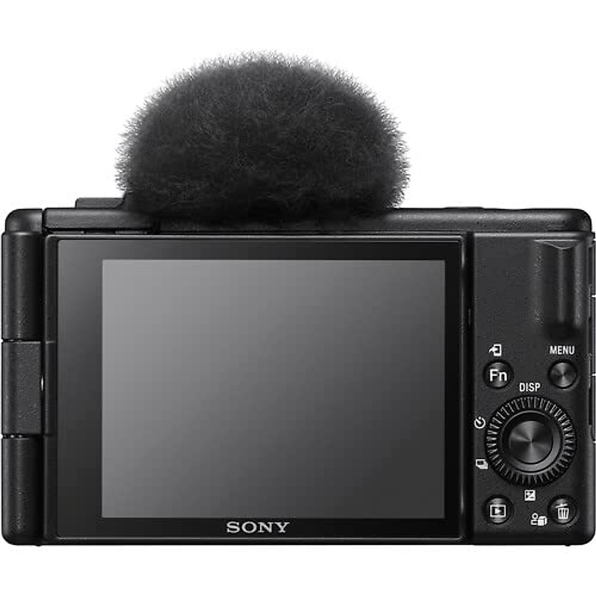 Sony ZV-1F Vlogging Camera (Black) (ZV1FB) + Case + 64GB Card + 2 x NP-BX1 Battery + Card Reader + Corel Photo Software + LED Light + Charger + Flex Tripod + Memory Wallet + More (Renewed)