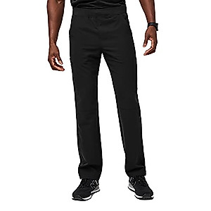 FIGS Axim Cargo Scrub Pants for Men – Black, L