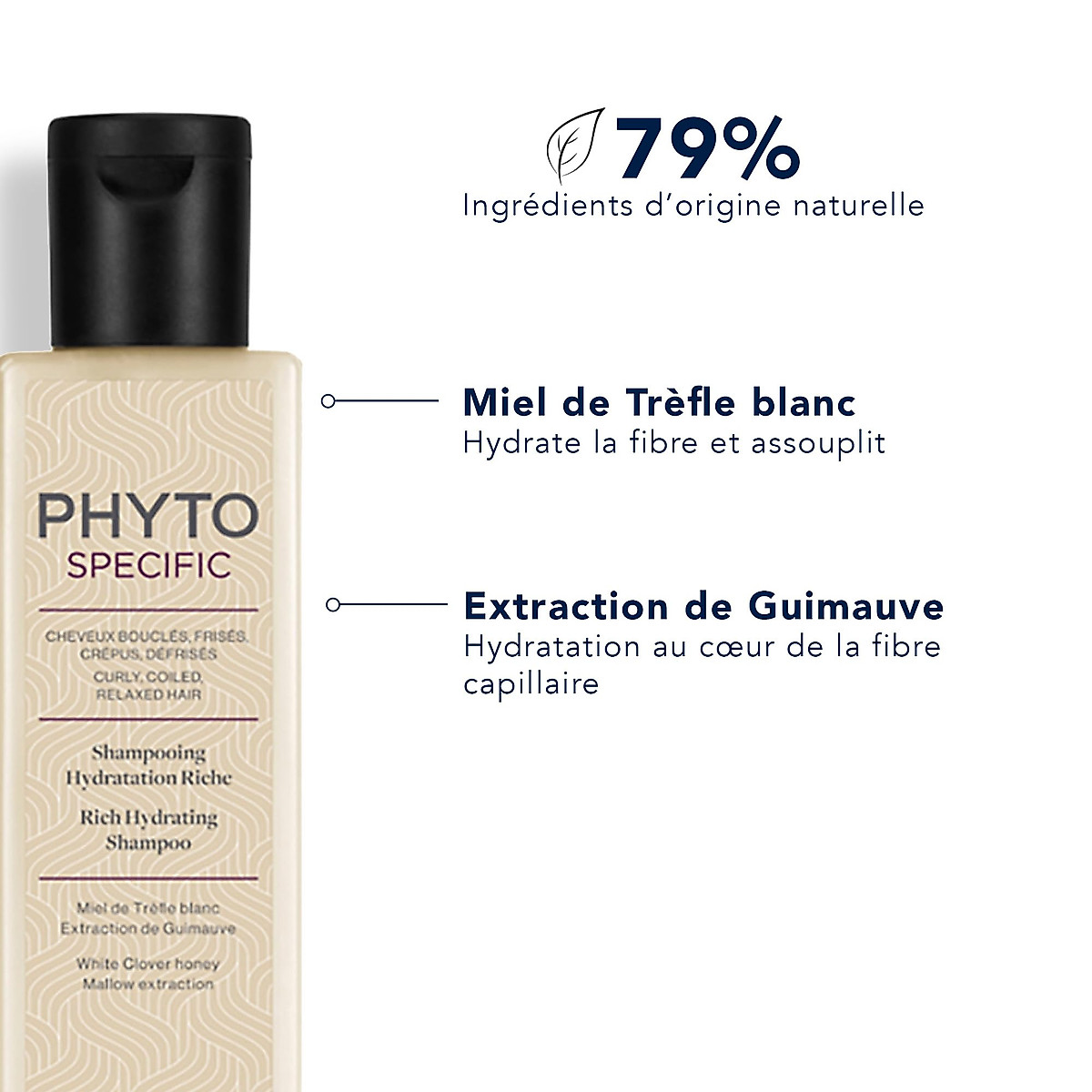PHYTO PARIS Phyto Specific Rich Hydrating Shampoo, 8.45 fl. oz.