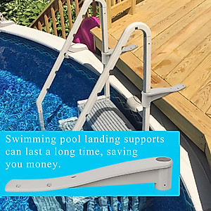 Replacement Deck Support 160-0001PG for BiltMor Above Ground Swimming Pool Step, Swimming Pool Steps for Above Ground Pools, Deck Support for Above Ground Swimming Pool, Pool Ladder Parts - 1 Pack