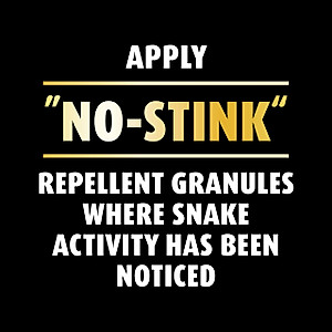 Ortho Snake B Gon1 - Snake Repellent Granules, No-Stink Formula, Covers Up to 1,440 sq. ft., 2 lbs.
