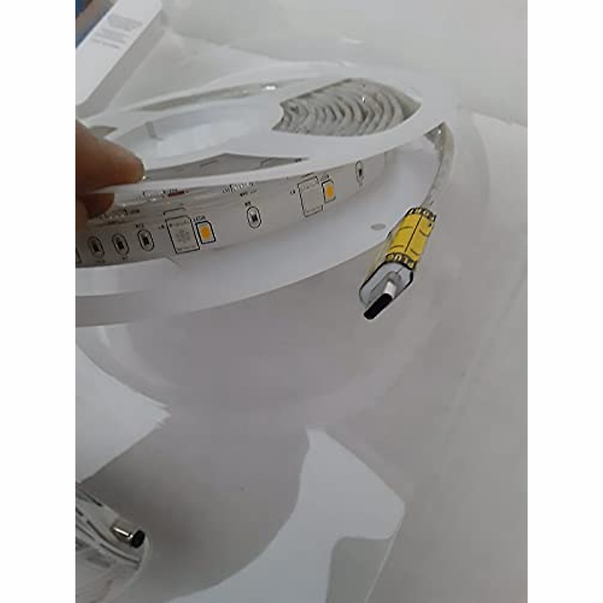 Feit Electric TAPE16/RGBW/AG/RP 100 Watt Equivalent WiFi Dimmable, No Hub Required, Alexa or Google Assistant LED Smart Light Tape Strips