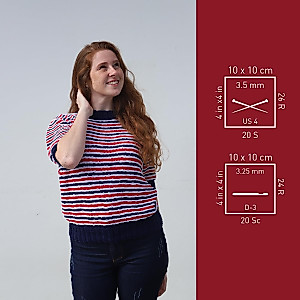 Circulo Charme Cotton Yarn for Crochet and Knitting – 100% Mercerized Brazilian Virgin Cotton (Pack of 1 Ball) – Red Yarn, 3951 - Viva Magenta, 5.3 oz, 433 yds – Sport