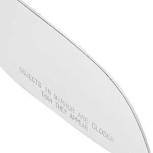 DNA MOTORING SMP-024-R Factory OE Style Right/Passenger Side Door Rear View Mirror Glass Lens [Compatible with 82-92 Camaro / 84-96 Corvette / 86-87 El Camino / 84-88 Fiero / 82-92 Firebird]