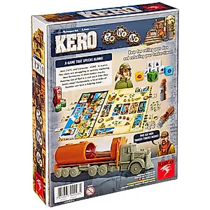 Fantasy Flight Games Kero Board Game | Apocalyptic Survival Game | Strategy Game for Adults and Kids | Ages 8 and up | 2 Players | Average Playtime 30 Minutes | Made by Hurrican