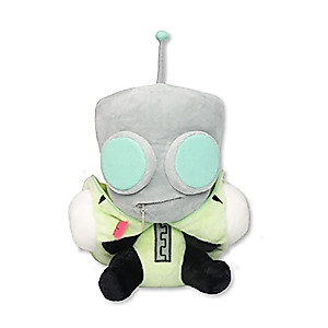 QMx Quantum Mechanix - Invader Zim - Gir Zippermouth Plush 8 inches