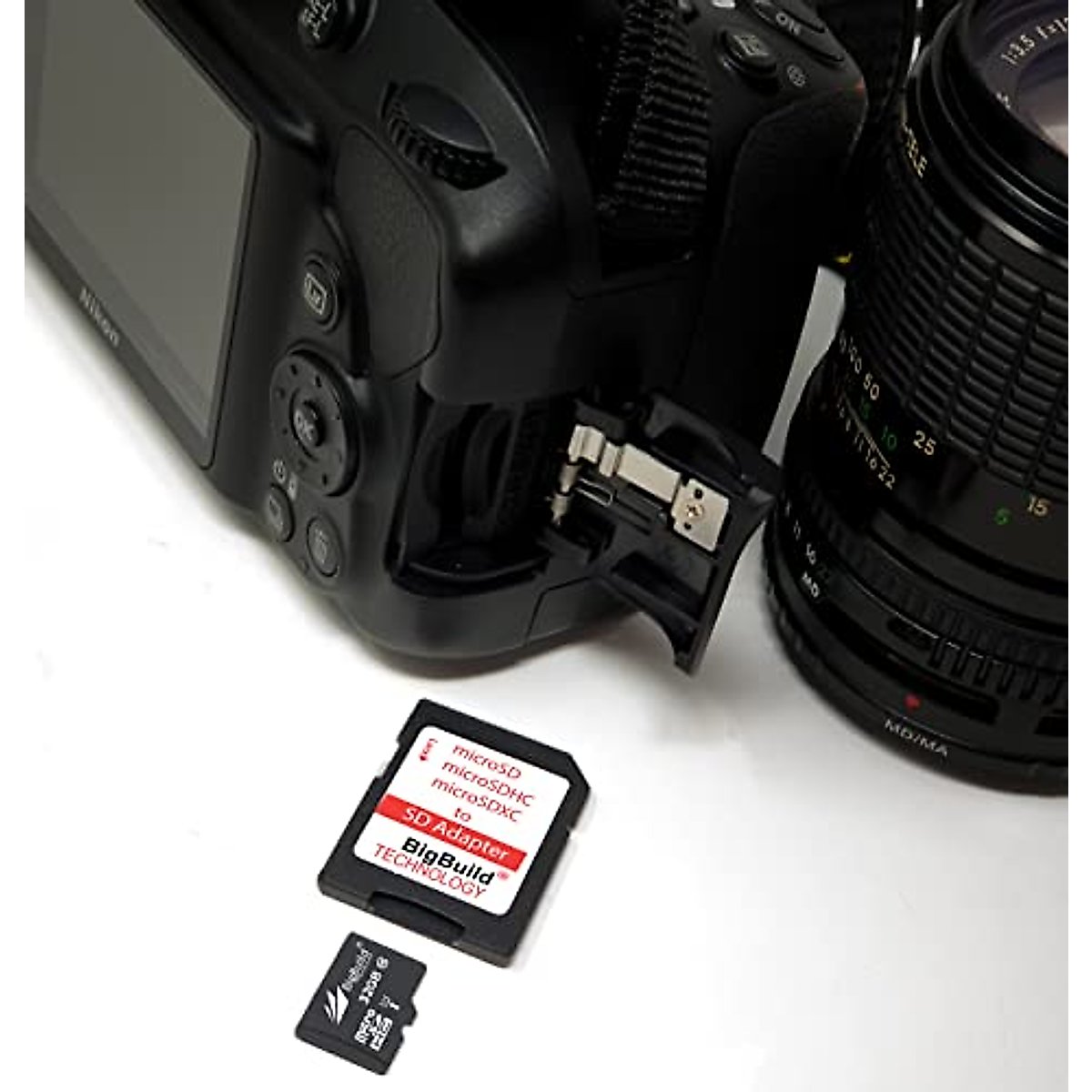 BigBuild Technology 32GB UltraFast 80MB/s Memory Card for Akaso EK7000 Action Camera, Class 10 MicroSDHC