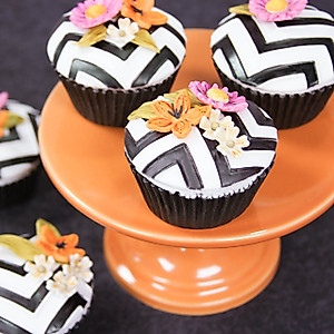 Sweet Elite Tools Chevron Texture Sheets - Set of Three Chevron Impression Mats By Lauren Kitchens