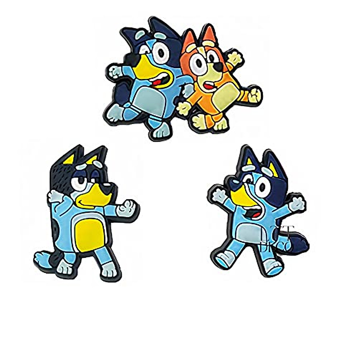 Dog Cartoon Croc Charms Cute Croc Charms Pack Croc Pins. Animal Shoe Decoration Charms Accessories Croc Charms. (9PCS)