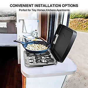 RV Propane Stove with Regulator Hose
