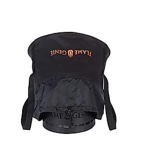 HY-C FG-T Flame Genie Fire Pit Tote, FG-16 or FG-16-SS (17 x 17 x 15 Inches), Black