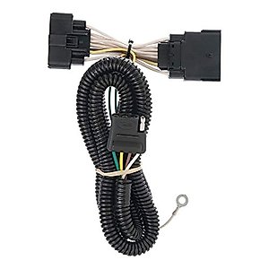 CURT 56172 Vehicle-Side Custom 4-Pin Trailer Wiring Harness, Fits Select Ford Explorer