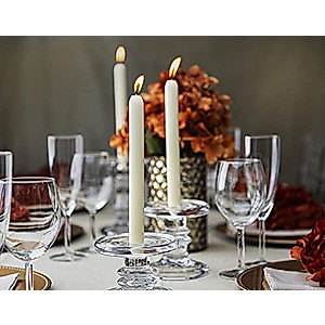 BOLSIUS Ivory Candlesticks Bulk Pack 50 Count - Unscented Dripless 11.5 Inch Household & Dinner Candle Set - 12+ Hours - Premium European Quality - Consistent Smokeless Flame - 100% Cotton Wick