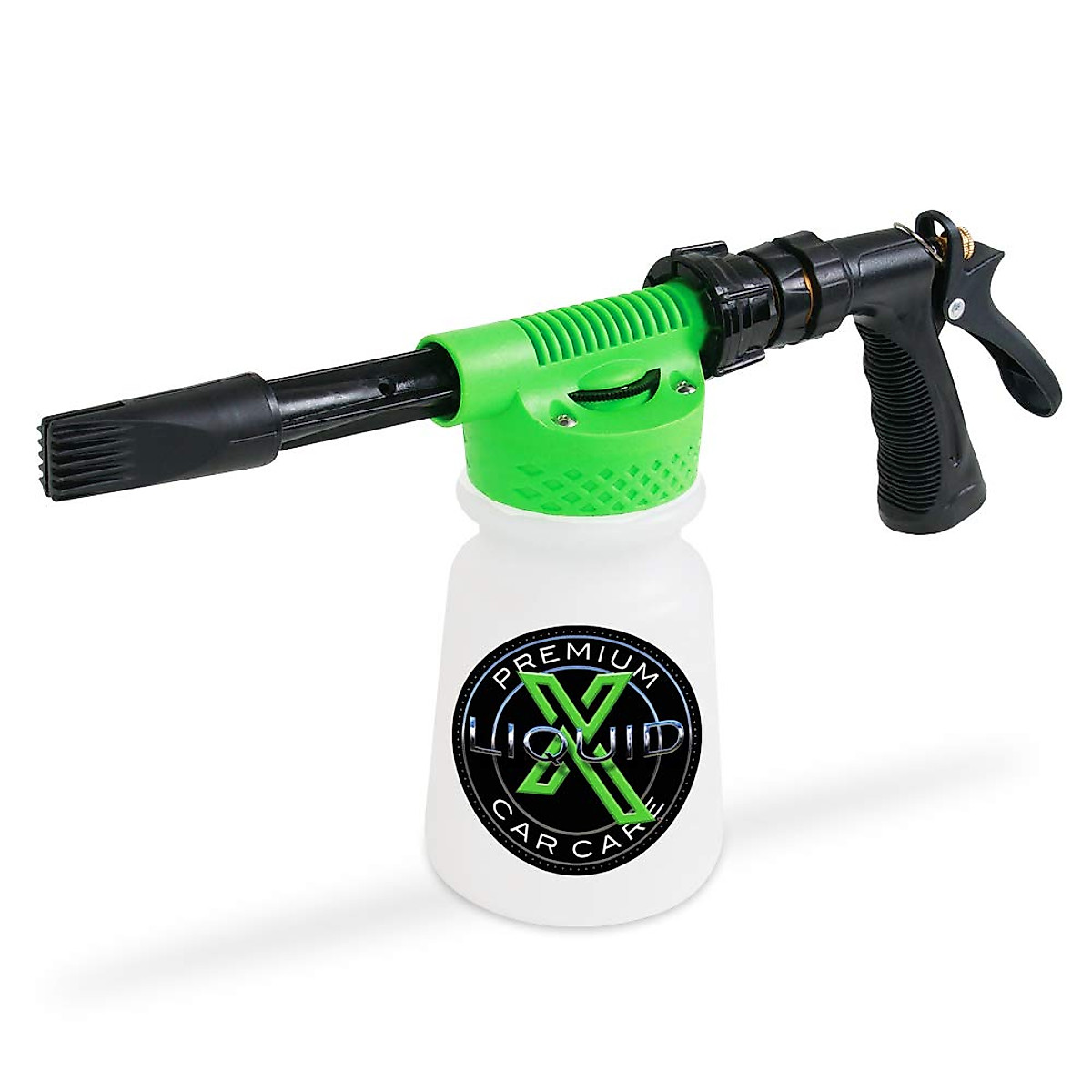 Liquid X Foam Wash Gun - Car Washing Made Simple! - Works with Regular Garden Hose (Foam Gun)