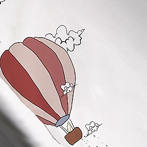 JumpOff Jo - Hypoallergenic Fitted Bassinet Sheet for Baby Boys & Girls - Rectangular, Hourglass & Oval Crib Compatible, Soft, Breathable, Machine Washable - Take Flight