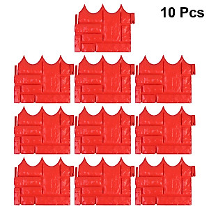 DOITOOL 10pcs Lawn Edging Lawn Border Fence Plant Border Garden Fence