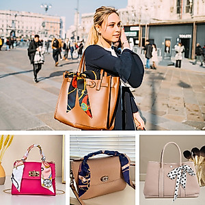 Hajoyful Neckerchief Scarf - 35pcs Hairband Handbag Handle Ribbon Fashion Bag for Women Girls Decoration…