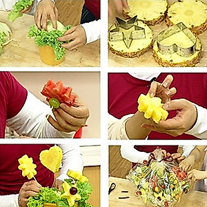 Cookie Cutters Pastry Biscuit Cutters, 12 Pcs Metal Stainless Steel Heart Star Circle Flower Shaped Mould