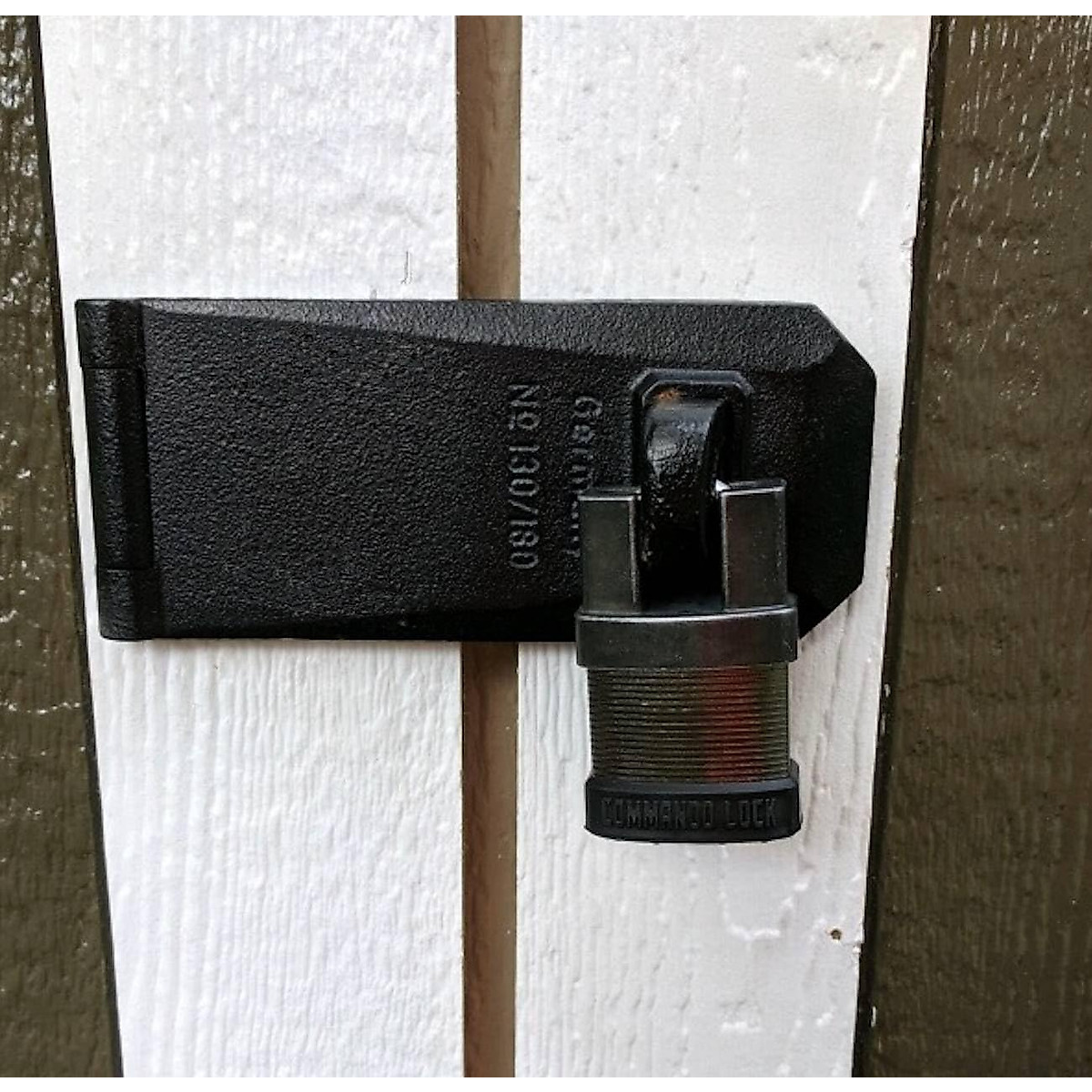 Commando Lock Total Guard High Security Padlock 4 Pack 4 Sided Durable Tactical Lock Interchangeable Design Bolt Cutter Proof Military Grade Steel Alloy Lock for Storage Sheds Lockers Toolboxes