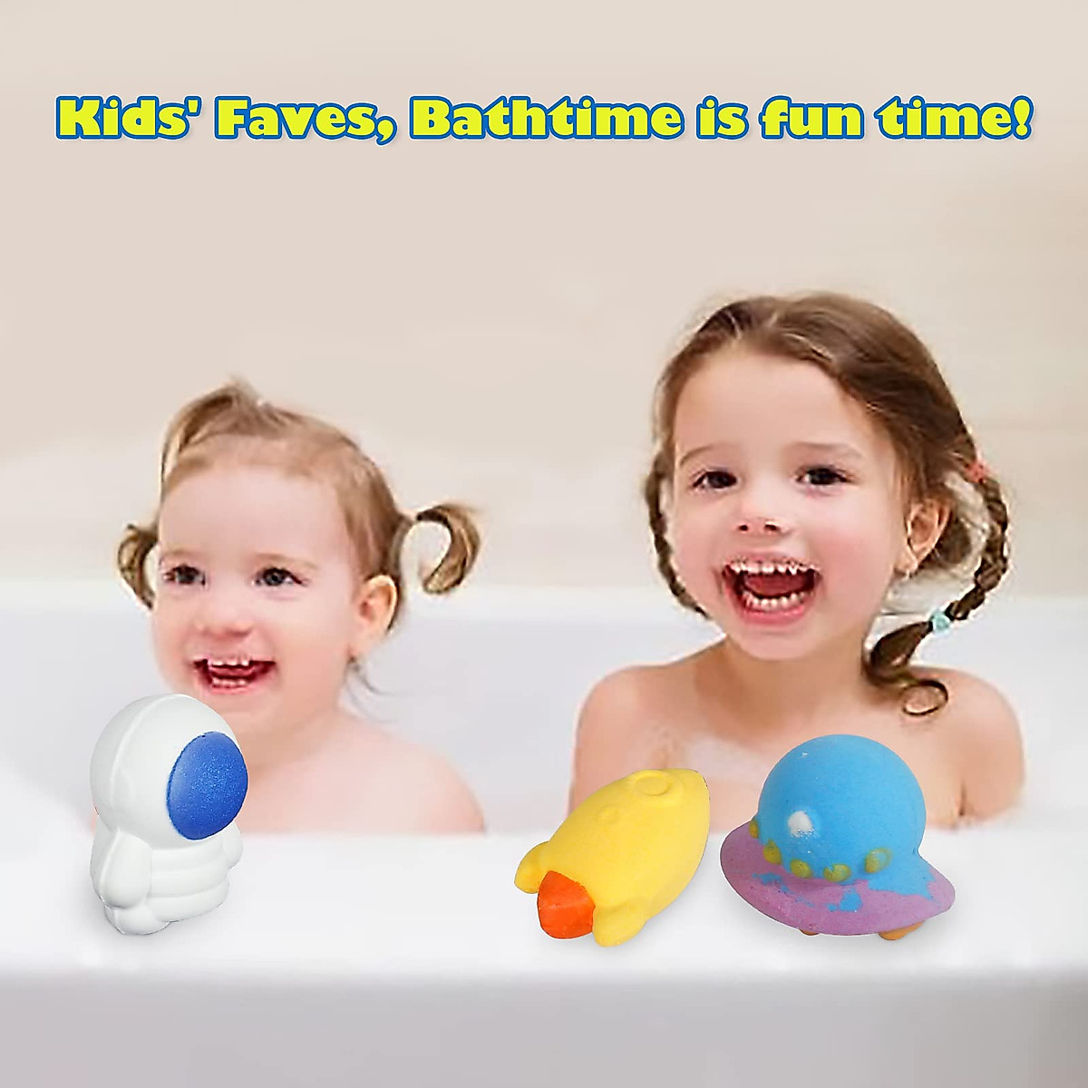 Bath Bombs, Bath Bombs for Kids, Aofmee Kids Bath Bombs, Bath Bombs for Girls, Handmade Bathbombs, Christmas Birthday Halloween Easter Valentines Gift Set for Kids Boys Girls Women