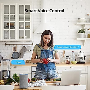 SONOFF S40 Smart Plug with Energy Monitoring 15A, WiFi Smart Outlets That Work with Alexa, Google Home & IFTTT, Smart Plug with Remote, ETL Certified, NO Hub Required, 2.4G WiFi Only(4-Pack)