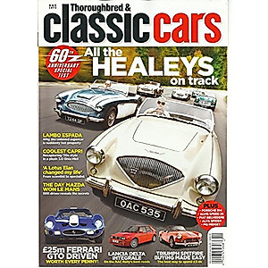 THOROUGHBRED & CLASSIC CARS, DECEMBER 2012 (ALL THE HEALEYS ON TRACK)