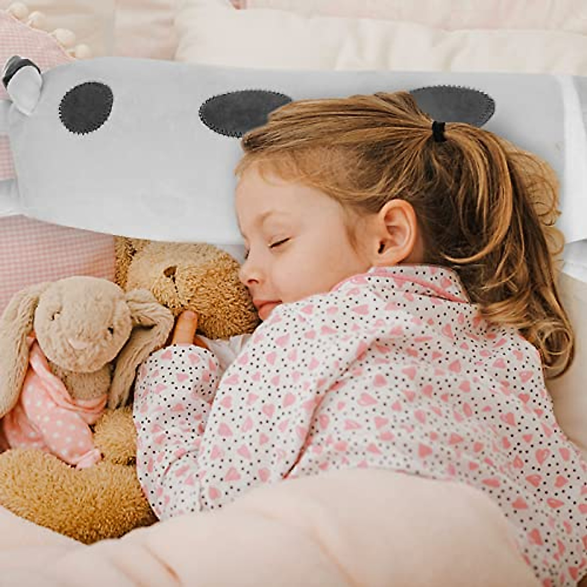 Cute SEENEEY Cat Pillow: Soft 50cm Cartoon Stuffed Animal Toy for Kids & Girls (Long Grey Cat)