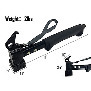 Sutekus Camping Hammer Tent Stake Hammer Heavy Duty Pegs Mallet Puller Tent Accessories for Camping, Hiking, Backpacking