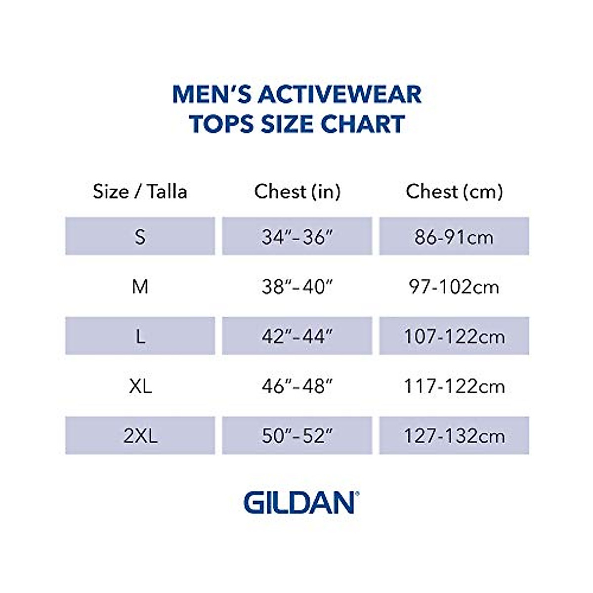 Gildan mens Heavy Cotton T-shirt, Style G5000, Multipack Shirt, White (2-pack), Large US