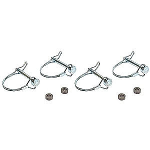 HASMX 1501227MA Kit Shear Pin-Notools Replacement for Briggs & Stratton Fits for Craftsman Dual Stage Snow Thrower 2004-2005, 4-Pack