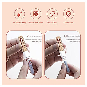 Hanmilar 5 in 1 Keyboard & Earphone Cleaner kit Multifunction Brush for Bluetooth Earphones Case Portable Airpods pro 2 3, Earbuds Tools Corner Gap Duster Keycap Puller Blu tack