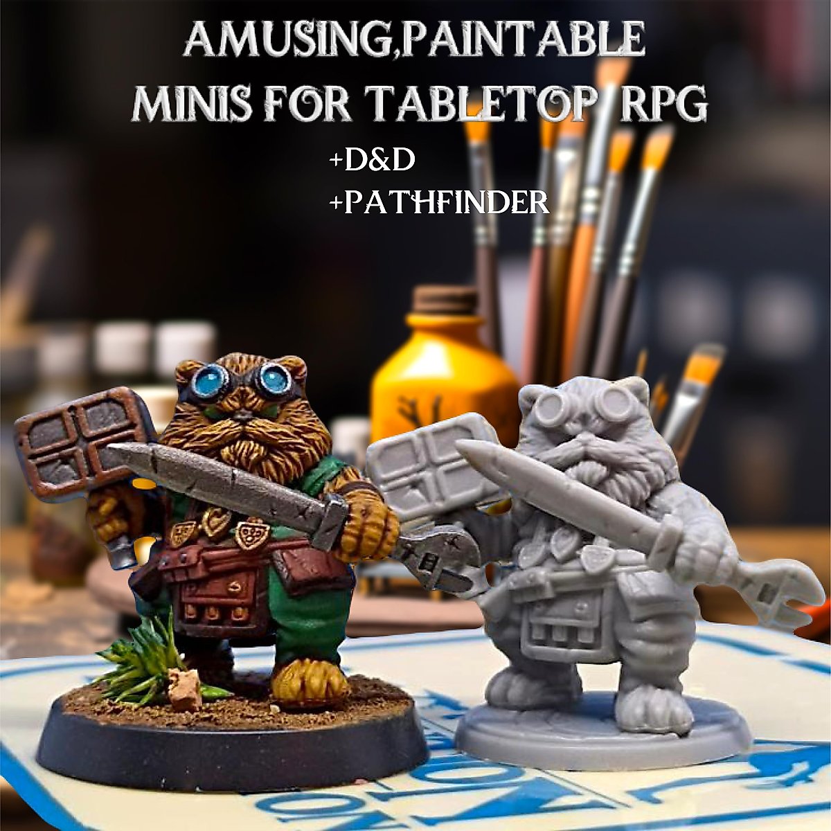 Wildspire Spellblades & Enchanted Objects for DND Miniatures 28mm-32mm Player-Characters, NPC Bulk D&D Minis Unpainted Dungeons & Dragons Figures Accessories for Fantasy Tabletop RPG DND Pathfinder