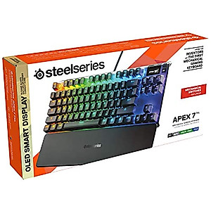 SteelSeries Apex 7 TKL Mechanical USB Gaming Keyboard